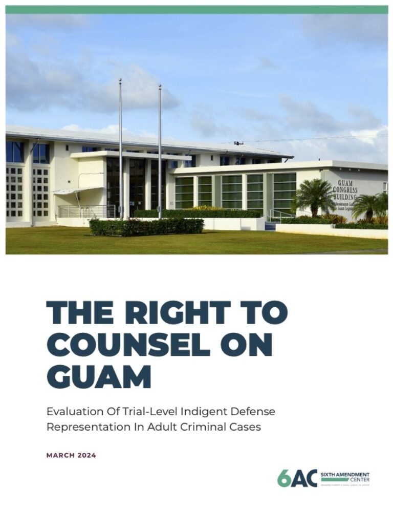 Evaluations - Sixth Amendment Center